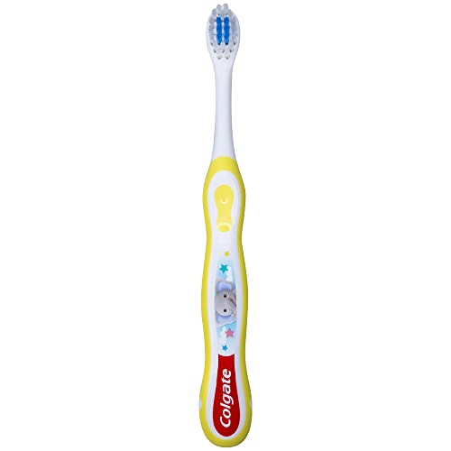 Colgate My First Baby Toothbrush, Extra Soft, (Colors Vary) - Pack of 2