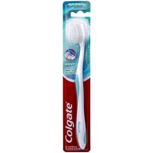 Colgate Wave Sensitive Toothbrush, Compact, Soft (Colors Vary) - Pack of 3