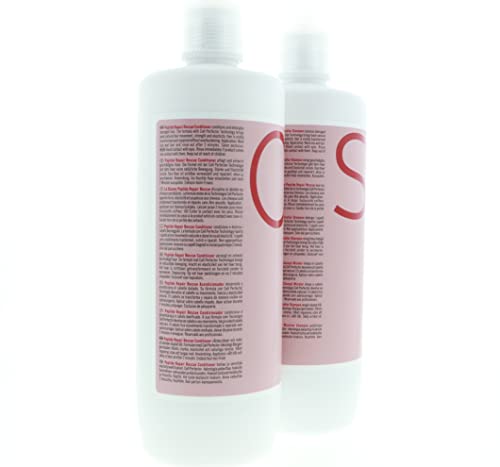 Schwarzkopf Bonacure Repair Rescue Shampoo and Conditioner Liter Duo 33.8 oz