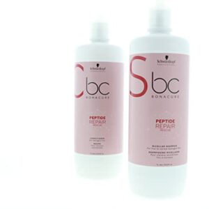 Schwarzkopf Bonacure Repair Rescue Shampoo and Conditioner Liter Duo 33.8 oz