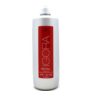 schwarzkopf professional igora royal developer 6% / 20 volume 33.8 oz