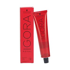 schwarzkopf professional igora royal permanent color creme, 3-0, dark brown, 60 gram