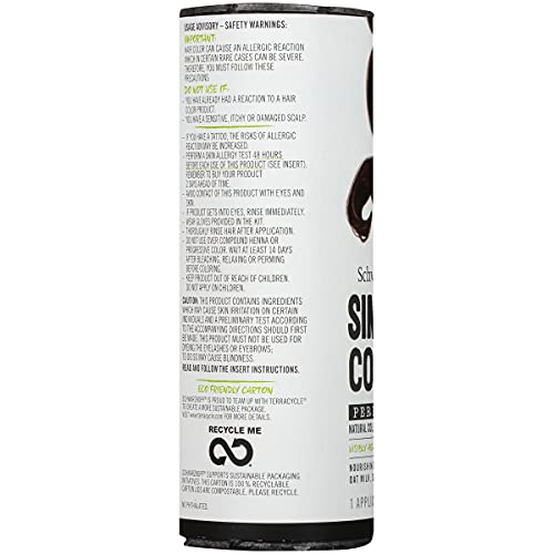 Schwarzkopf Simply Color Permanent Hair Color, 3.65 Dark Chocolate