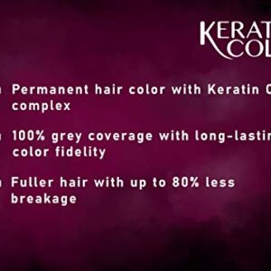 Schwarzkopf Keratin Color 7.55 Dark Golden Blonde Permanent 100% Gray Coverage