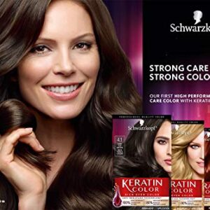 Schwarzkopf Keratin Color 7.55 Dark Golden Blonde Permanent 100% Gray Coverage