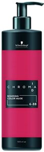 schwarzkopf chromaid bonding color mask shades 6-88, 500-milliliters