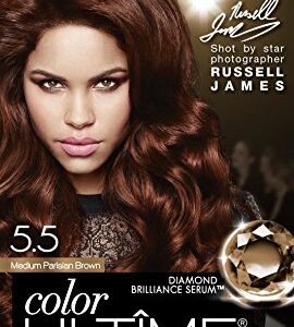 Schwarzkopf Color Ultime Permanent Hair Color Cream, 5.5 Medium Parisian Brown (Packaging May Vary)