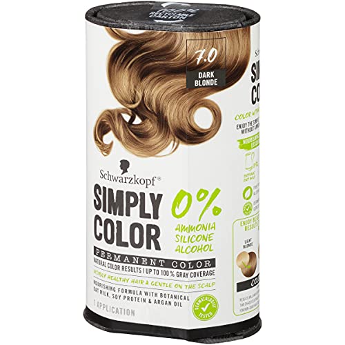 Schwarzkopf Simply Color Hair Color, 7.0 Dark Blonde