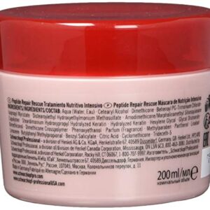 Schwarzkopf BC Bonacure Peptide Repair Rescue Treatment, Clear, 6.7 Fl Oz