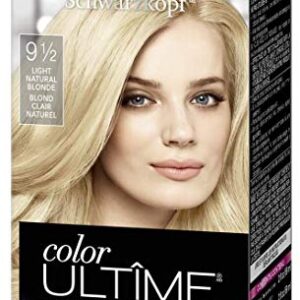 Schwarzkopf Ultime Hair Color Cream, Light Natural Blonde, 9.5, 2.03 Ounces