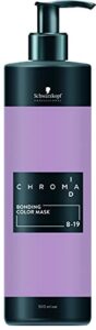 schwarzkopf chromaid bonding color mask shades 8-19, 500-milliliters