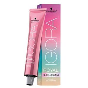 schwarzkopf professional igora royal pearlesence hair color, 6-23, dark blonde emerald, 60 gram