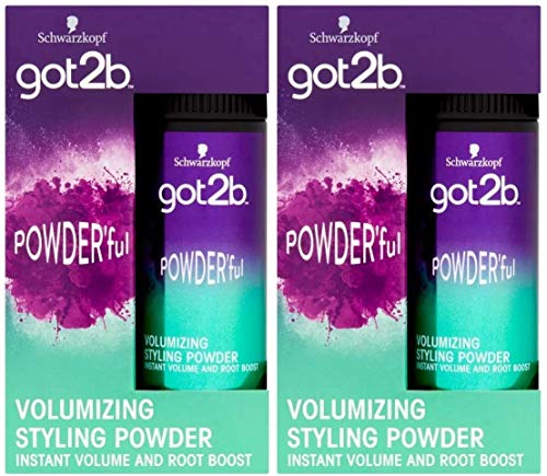 Schwarzkopf got2b Powder'ful Vol Style Powder 10g (2x Pack)