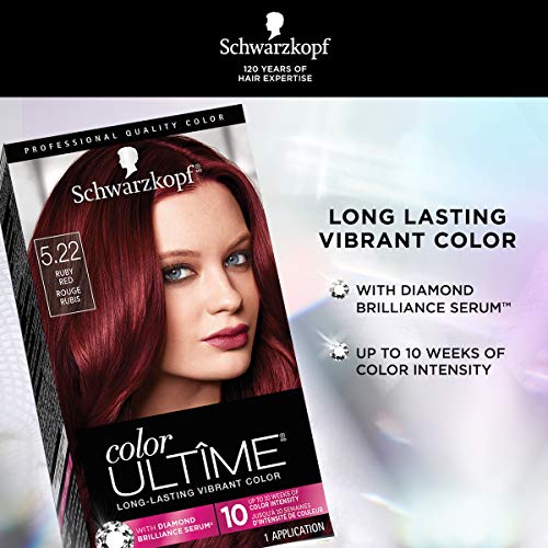 Schwarzkopf Color Ultime Hair Color Cream, 4.1 Rich Brown