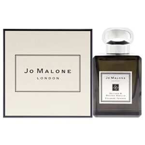 jo malone vetiver and golden vanilla intense cologne spray unisex 1.7 oz