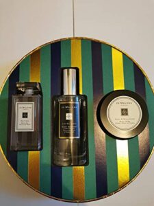 jo malone – scented bedtime collection – red roses bath oil 1 fl oz. + linen spray 1.5 fl. oz. + peony & blush suede body cream 1.7 fl oz.