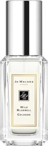 jo malone wild bluebell cologne 9ml/ .3oz and lime basil & mandarin body cream 15ml/ .5oz mini travel set.