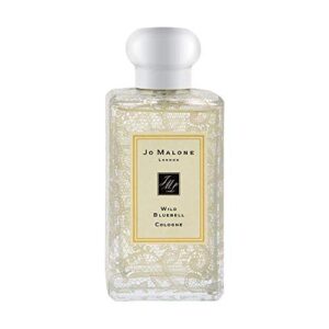 jo malone wild bluebell for women eau de cologne spray 3.4 ounces, clean