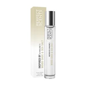 perfect scents fragrances | inspired by jo malone’s wood sage & sea salt | rollerball | women’s eau de toilette | vegan, paraben free, phthalate free | never tested on animals | 0.34 fl oz