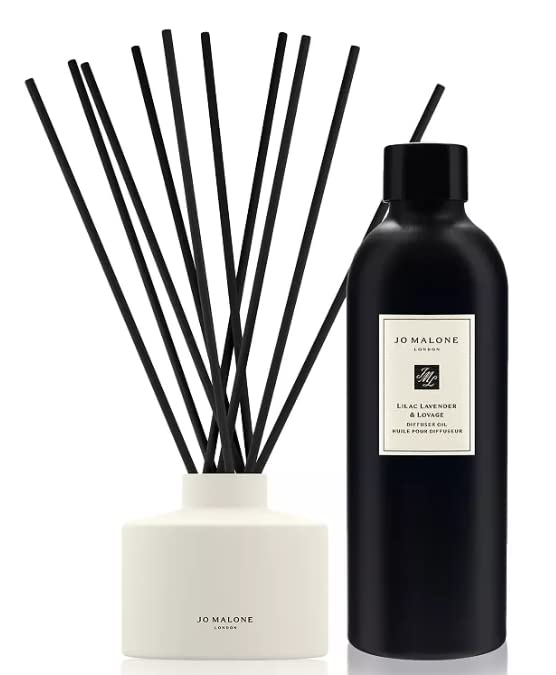 JO Malone Fresh Lilac Lavender & Lovage A Townhouse Diffuser Set Large 11.8 OZ