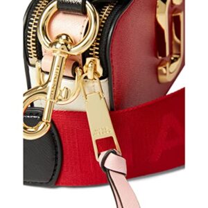 Marc Jacobs Snapshot Color-Blocked Crossbody True Red Multi One Size