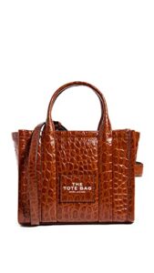 marc jacobs women’s the mini tote, spice brown, one size