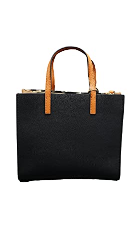 Marc Jacobs M0016132 Smoked Almond/Gold Hardware Women's Grind Colorblocked Mini Tote Bag