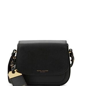 Marc Jacobs Rider Leather Crossbody Bag (Black)