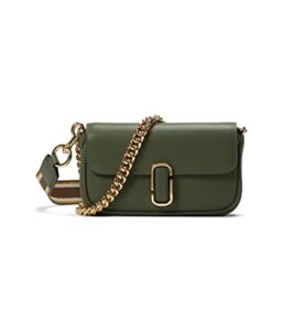 marc jacobs the j marc mini shoulder bag bronze green one size