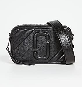 Marc Jacobs Women's The Moto Shot 21 Camera Bag, Black, One Size