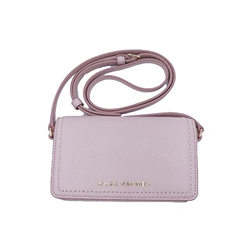 Marc Jacobs H107L0FA21-696 Peach Whip With Gold Hardware Women's Groove Leather Mini Crossbody Bag