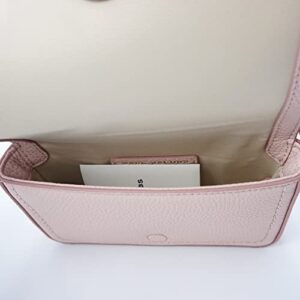 Marc Jacobs H107L0FA21-696 Peach Whip With Gold Hardware Women's Groove Leather Mini Crossbody Bag