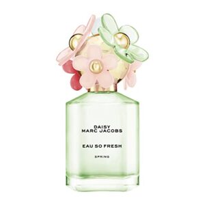 marc jacobs daisy eau so fresh spring eau de toilette spray limited edition for women, aromatic spicy, 2.5 fl oz