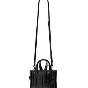 Marc Jacobs The Crinkle Leather Micro Tote Black 1 One Size