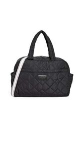 marc jacobs quilted nylon large bag, black