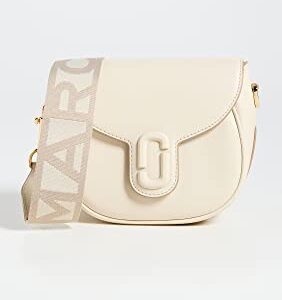 Marc Jacobs Women's The Small Saddle Bag, Cloud White, One Size