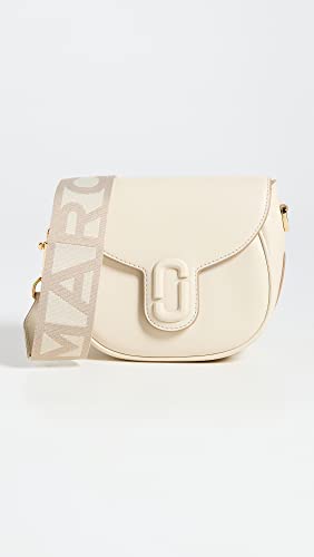 Marc Jacobs Women's The Small Saddle Bag, Cloud White, One Size