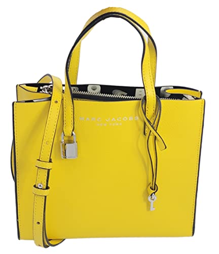 Marc Jacobs M0015685 Hot Spot Yellow With Silver Hardware Small Women's Top Handle/Shoulder Bag