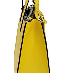 Marc Jacobs M0015685 Hot Spot Yellow With Silver Hardware Small Women's Top Handle/Shoulder Bag