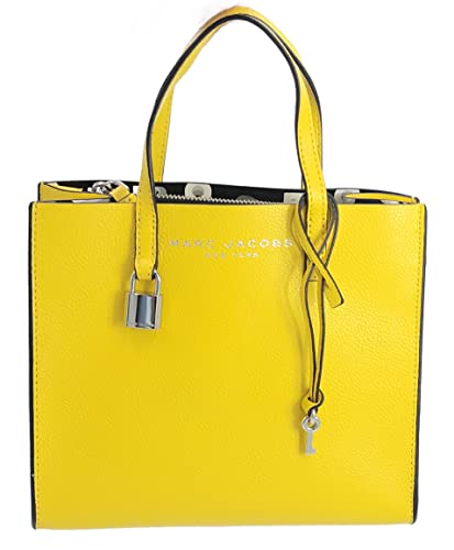 Marc Jacobs M0015685 Hot Spot Yellow With Silver Hardware Small Women's Top Handle/Shoulder Bag