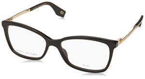 marc jacobs frame (marc-306 807) acetate – metal shiny black – light gold