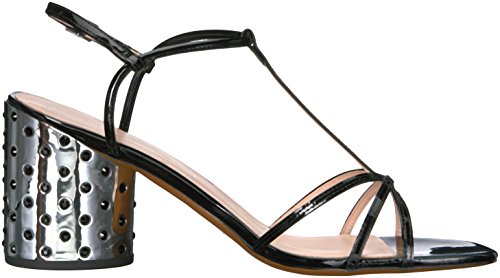 Marc Jacobs Women's Sheena Strap Sandal Heeled, Black, 38.5 M EU (8.5 US)