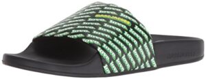 marc jacobs women’s love aqua slide sandal, black/multi, 35 m eu (5 us)