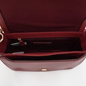 Marc Jacobs H900L01RE21 Syrah Women's Full Flap Logo Shoulder Bag