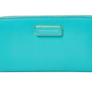 Marc By Marc Jacobs Ligero Leather Slim Zip Large Wallet, Wintergreen Multi