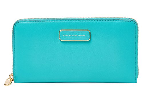 Marc By Marc Jacobs Ligero Leather Slim Zip Large Wallet, Wintergreen Multi