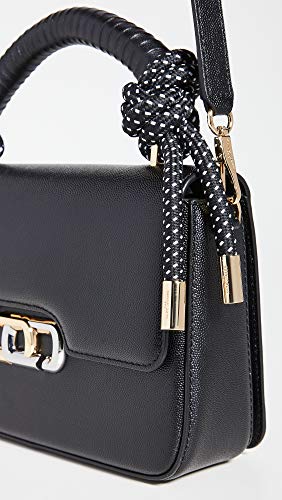 Marc Jacobs Women's The J Link Shoulder Bag, Black/White, One Size