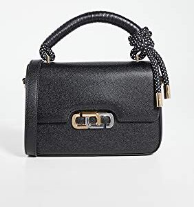 Marc Jacobs Women's The J Link Shoulder Bag, Black/White, One Size