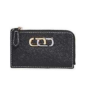 Marc Jacobs Women's Small Top Zip Wallet, Black, One Size