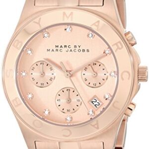 Marc by Marc Jacobs Women's MBM3102 Blade Rose Gold Watch